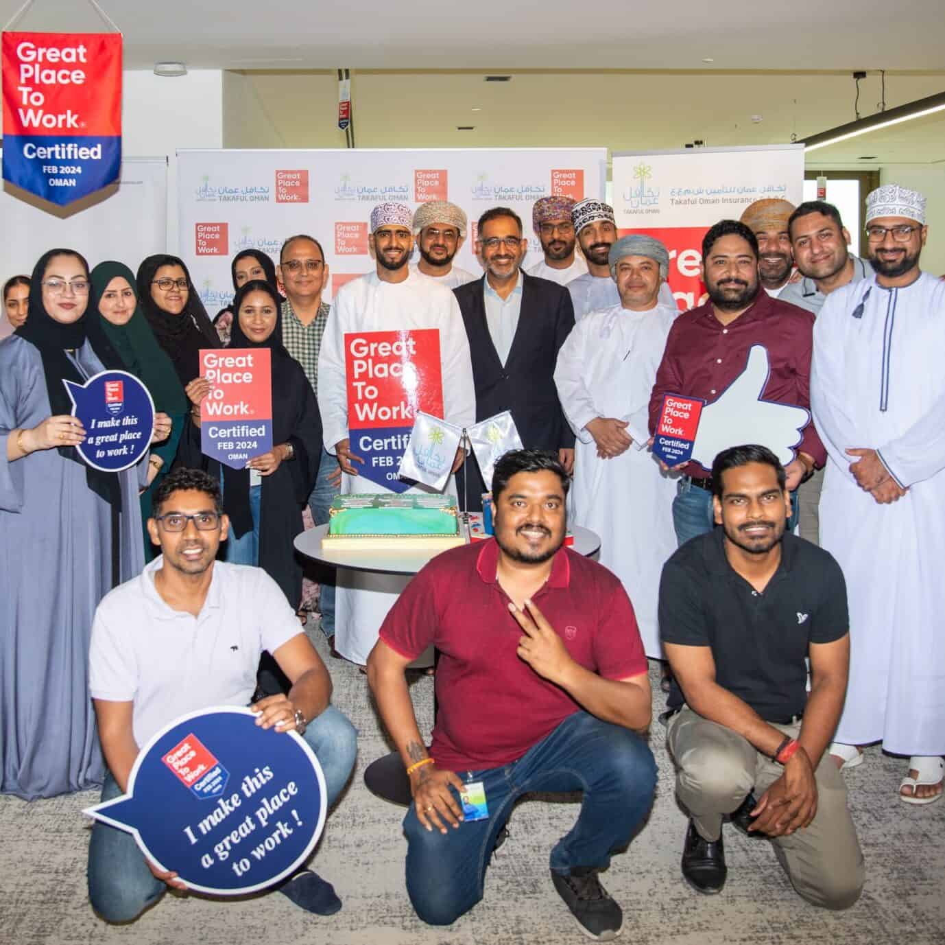 Takaful Oman Insurance - Great Place to Work